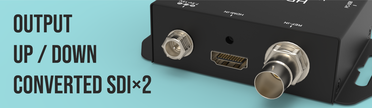 15EX13 HDMI-SDI GENLOCK SCALER - N-Tech